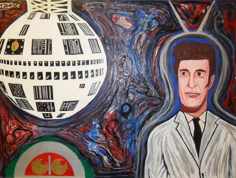 JO MEEK TELSTAR Painting by Ted Macrorie | Saatchi Art