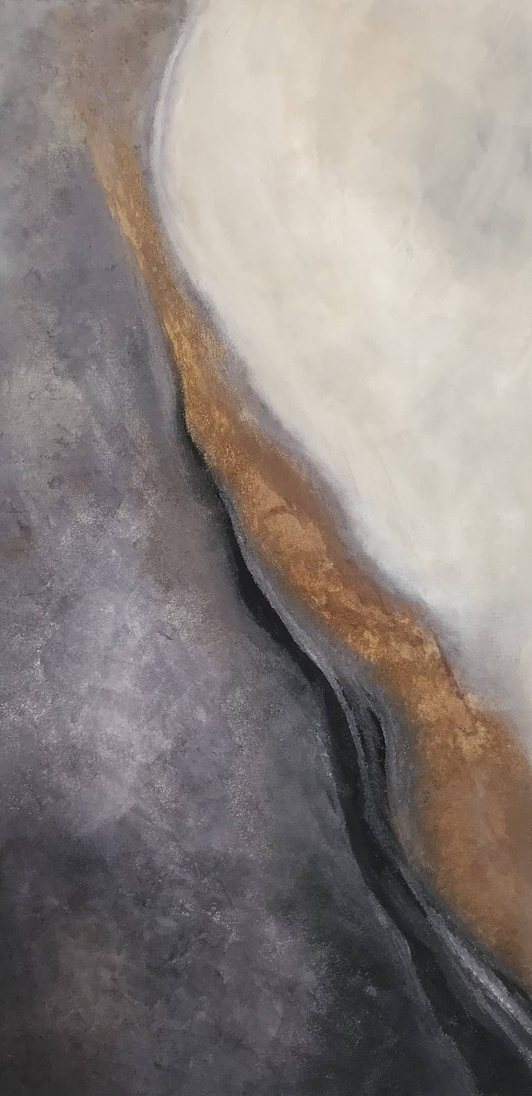 Ethereal Flow Painting by Rasha Awad | Saatchi Art