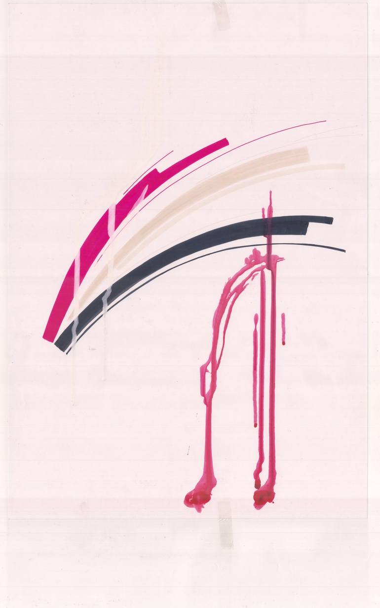 bleed Painting by Emanuel Chousakos | Saatchi Art