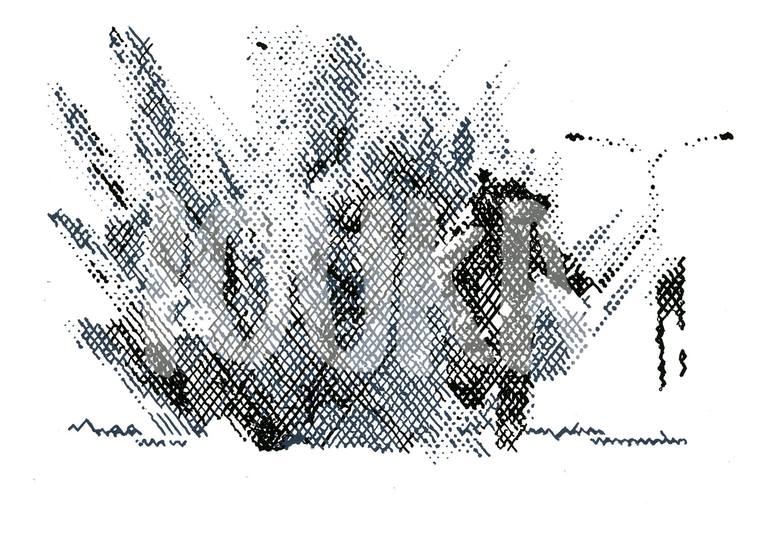 Boom Painting by josh worrall | Saatchi Art
