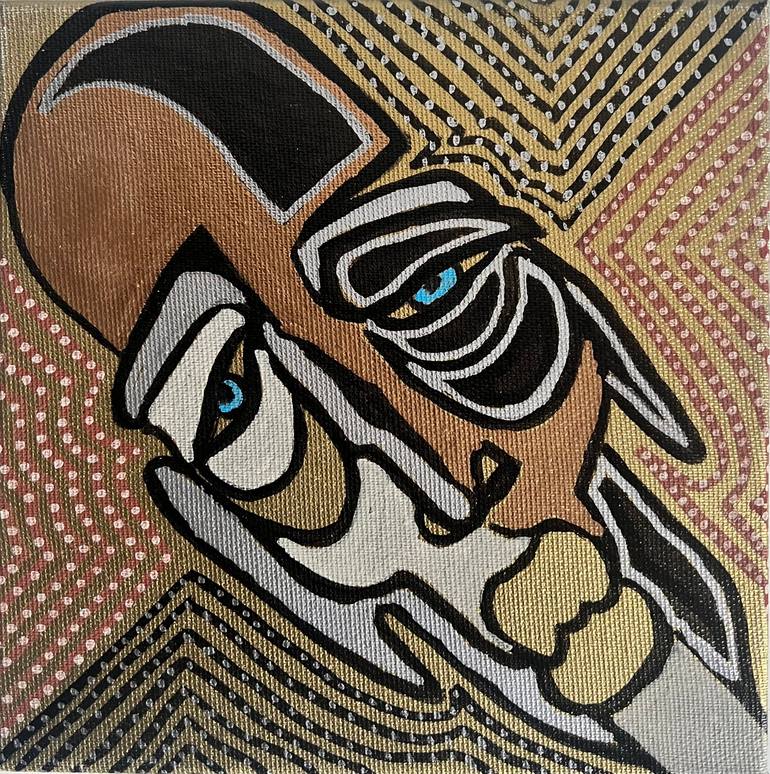 Layers of Thought Painting by Sargis Yesayan | Saatchi Art