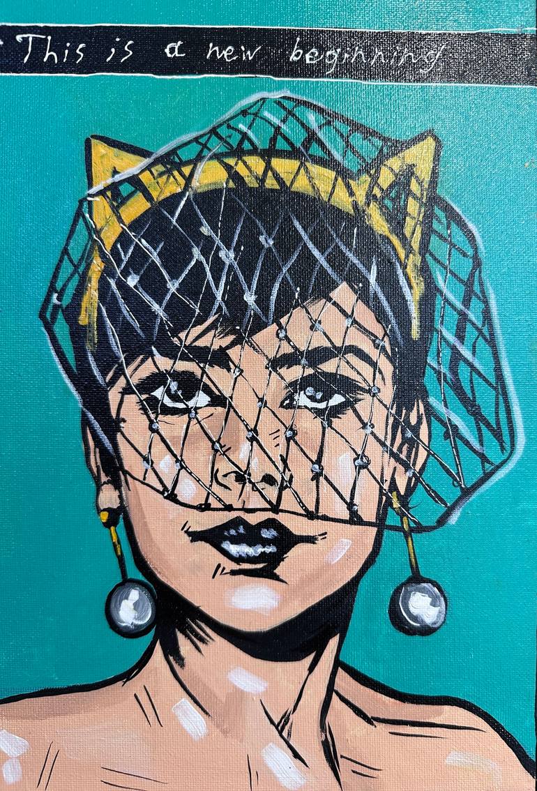 Veiled Transformation Painting by One Man Gallery | Saatchi Art