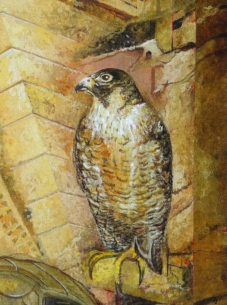 Hawk Painting by Sinisa Saratlic | Saatchi Art