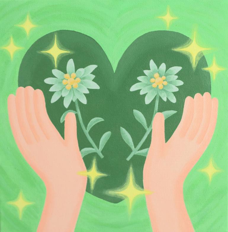 COURAGE Painting by Yeonhui Lee | Saatchi Art