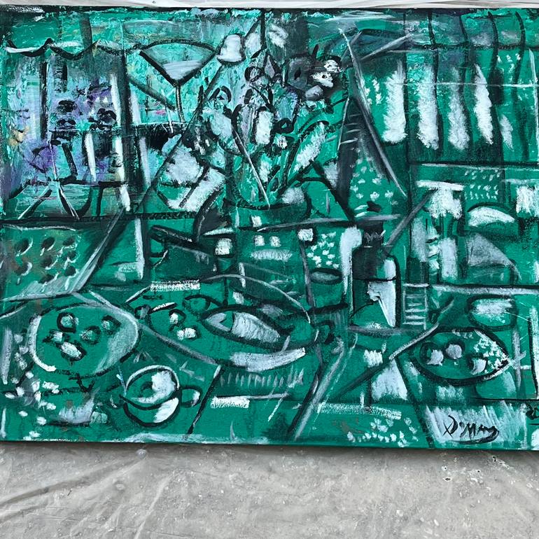 Cubist Still Life Painting by David Demars | Saatchi Art