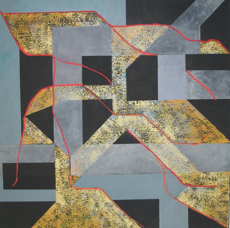 Flood Painting by Lisa Carruthers | Saatchi Art