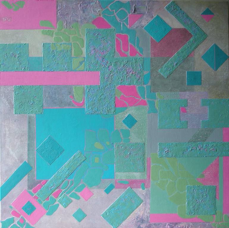 Plug that Hole Painting by Lisa Carruthers | Saatchi Art