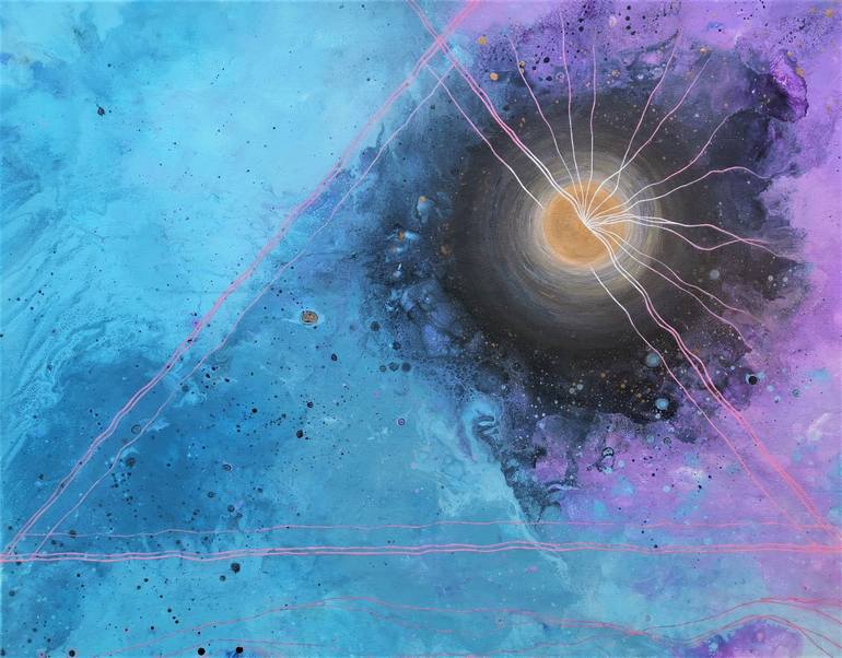 Satori Painting by Ania Chilkiewicz | Saatchi Art