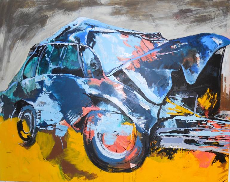 Crash Painting by Scott Rees | Saatchi Art