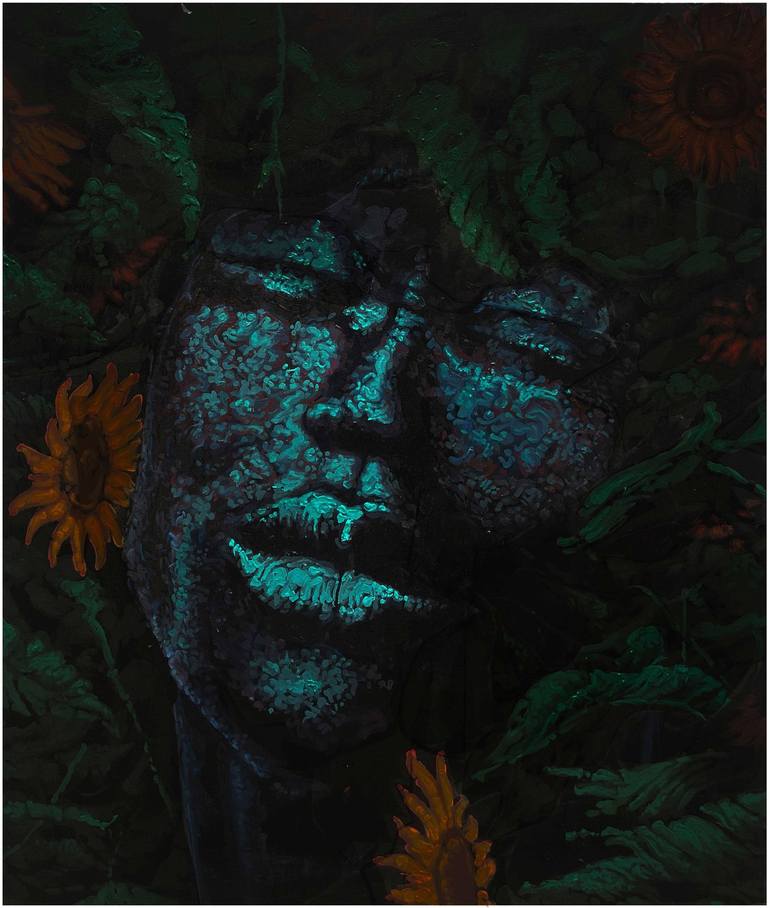 Swan Painting by Joshua Adarkwa | Saatchi Art