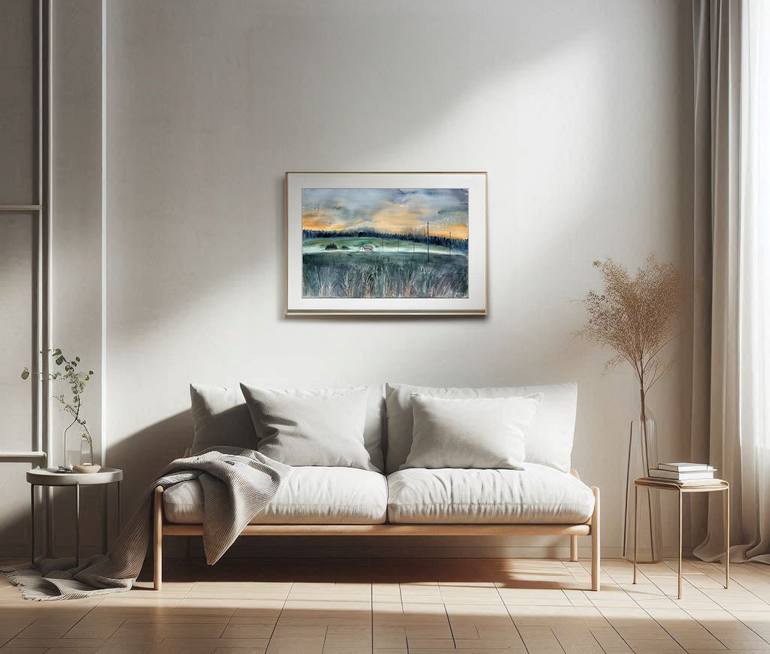 Whisper of the Fields at Sunrise Painting by Katerina Morozova ...