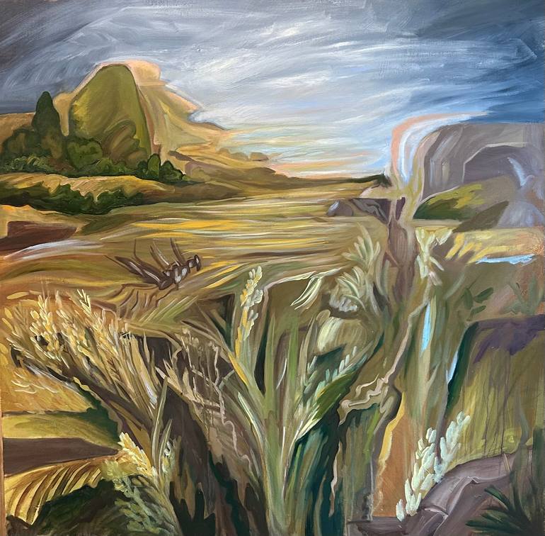 Summer Storm Painting by River Davis | Saatchi Art