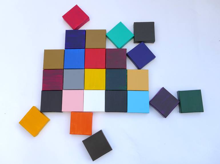 EVER CHANGING PAINTING No. 4 (3rd Variation) Painting by Ronis Varlaam ...