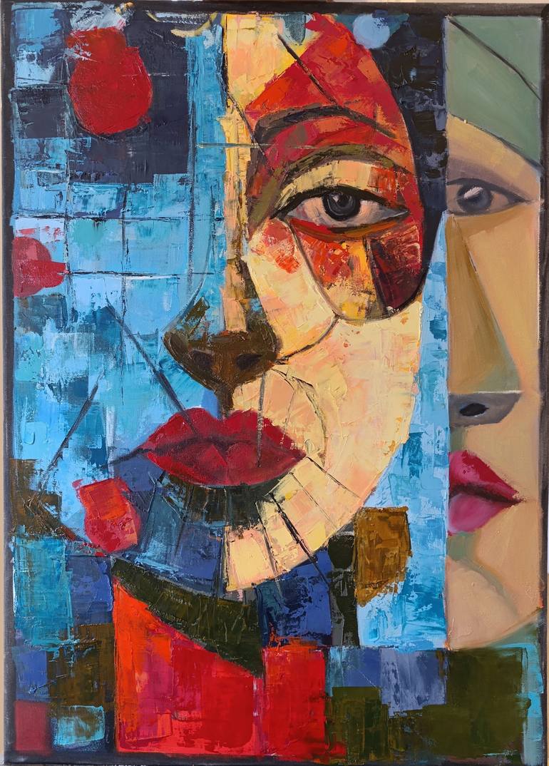 A look into the void Painting by Jamila Asadova | Saatchi Art