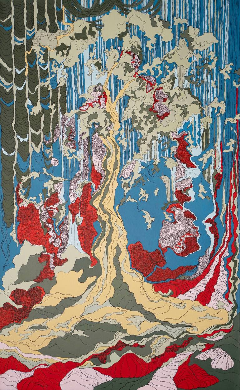 Yearning Painting by Menna Hamdy | Saatchi Art