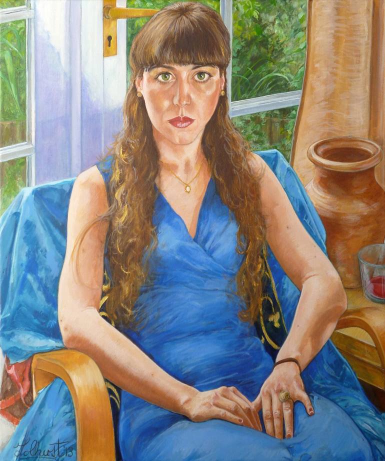 Aoife Painting by Simon Tolhurst | Saatchi Art