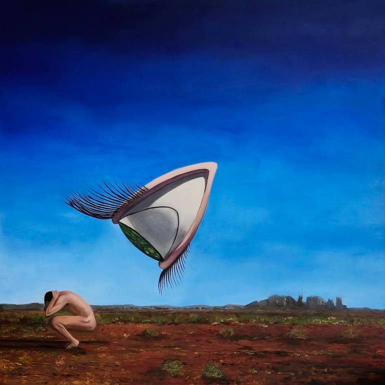All Seeing Eye Painting by Vj Art | Saatchi Art