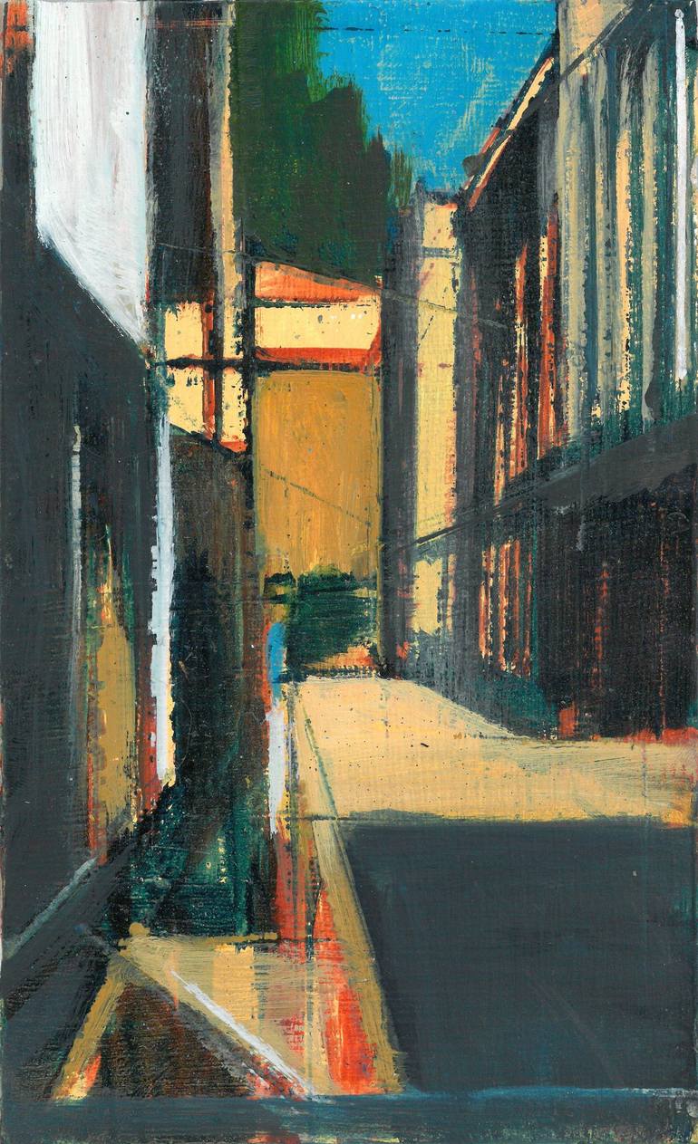 Ljubliana l SOLD Painting by Tom Voyce | Saatchi Art