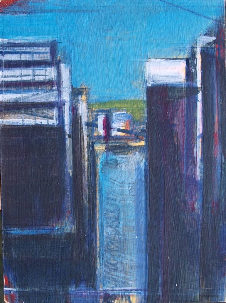 Dublin 1 Painting by Tom Voyce | Saatchi Art