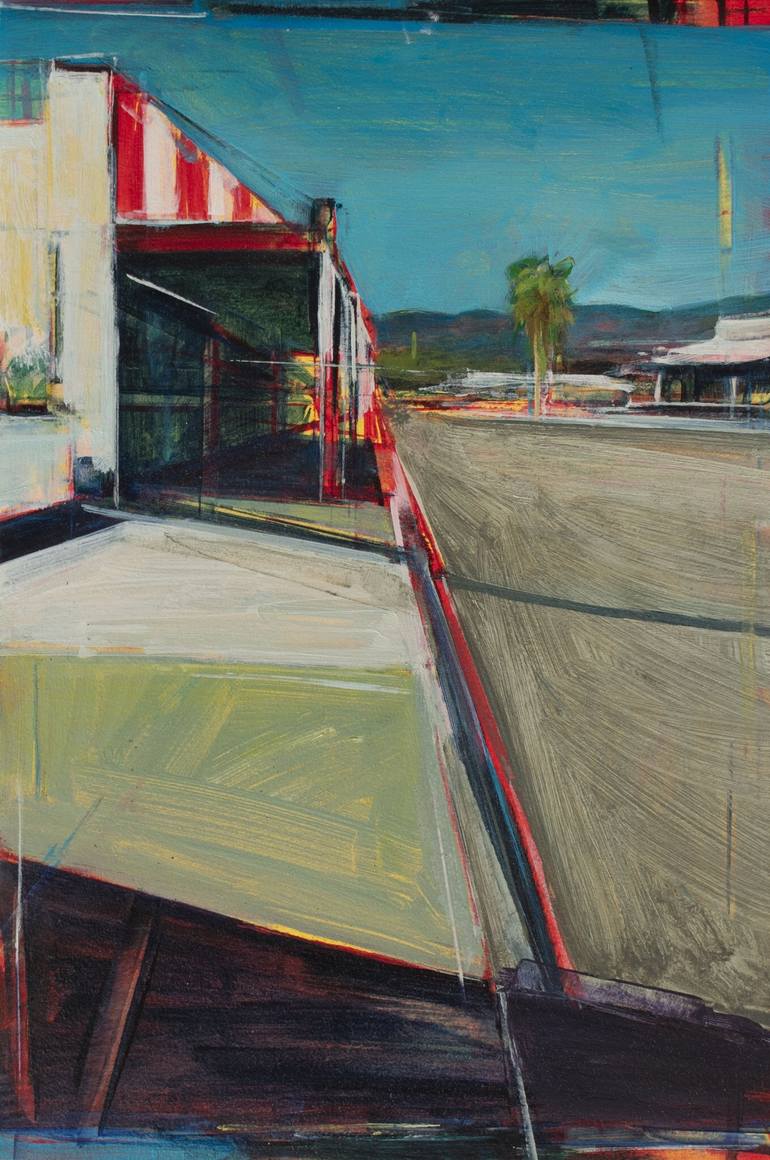 Coromandel Town 1 Painting by Tom Voyce | Saatchi Art