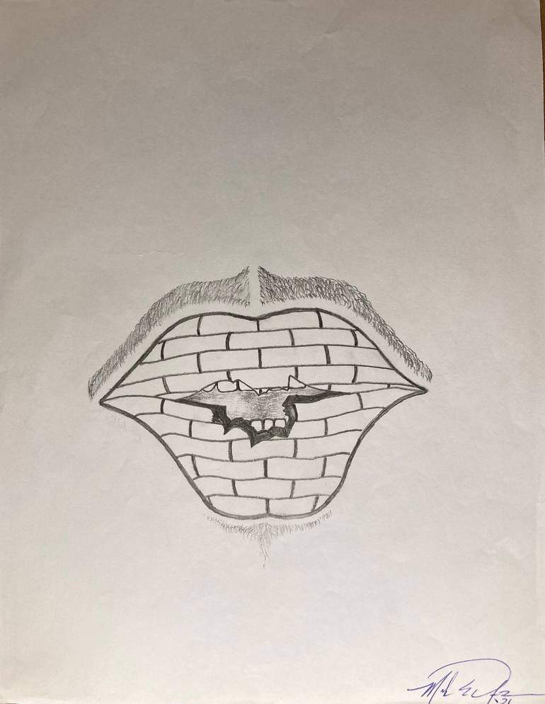 Incarcerated Liberation Drawing by Mark Dixon | Saatchi Art
