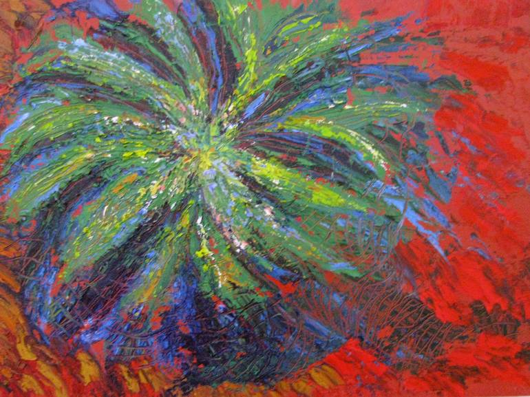 Burst I Painting by Carolyn Butler | Saatchi Art