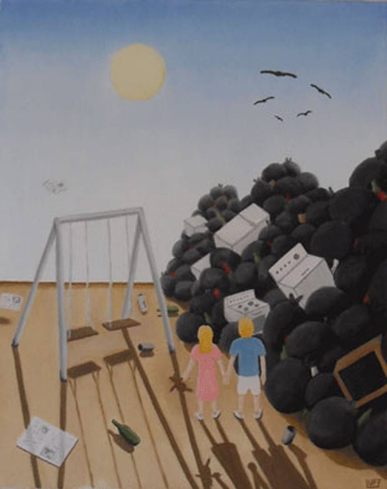 Our Gift Painting by Sam Luff | Saatchi Art