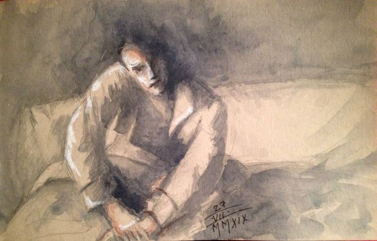 4am the darkest hour... Painting by Jea Devoe | Saatchi Art
