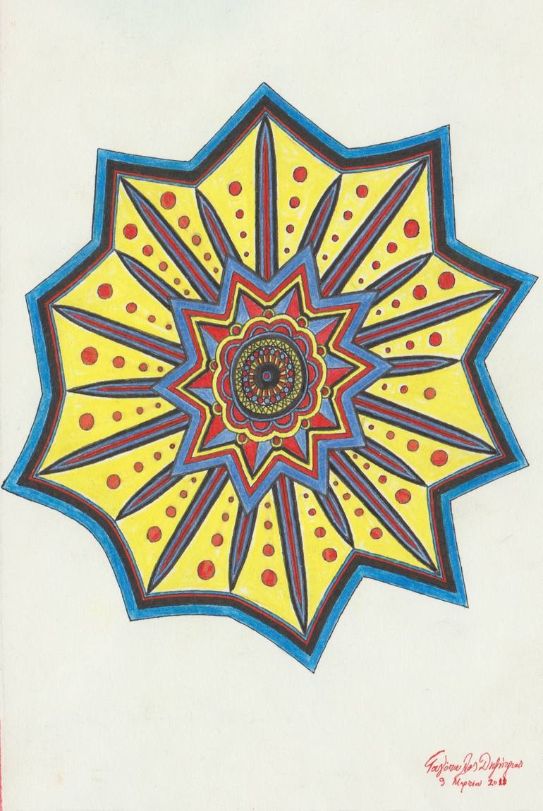 star Mixed Media by Δημητριος Γουγοπουλος | Saatchi Art Greece