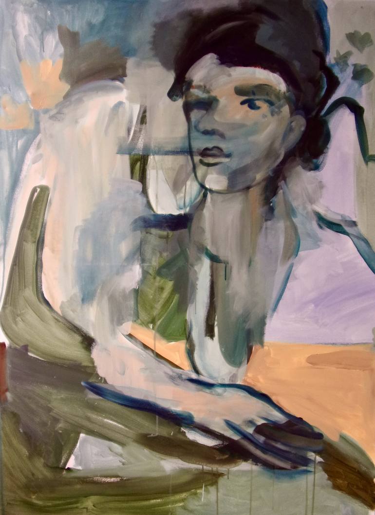 Bodega Muse Painting by Mariana Edinger | Saatchi Art