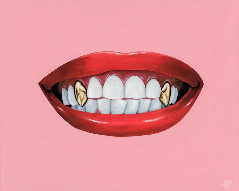 Out For Blood Painting by MAGZ YANG | Saatchi Art