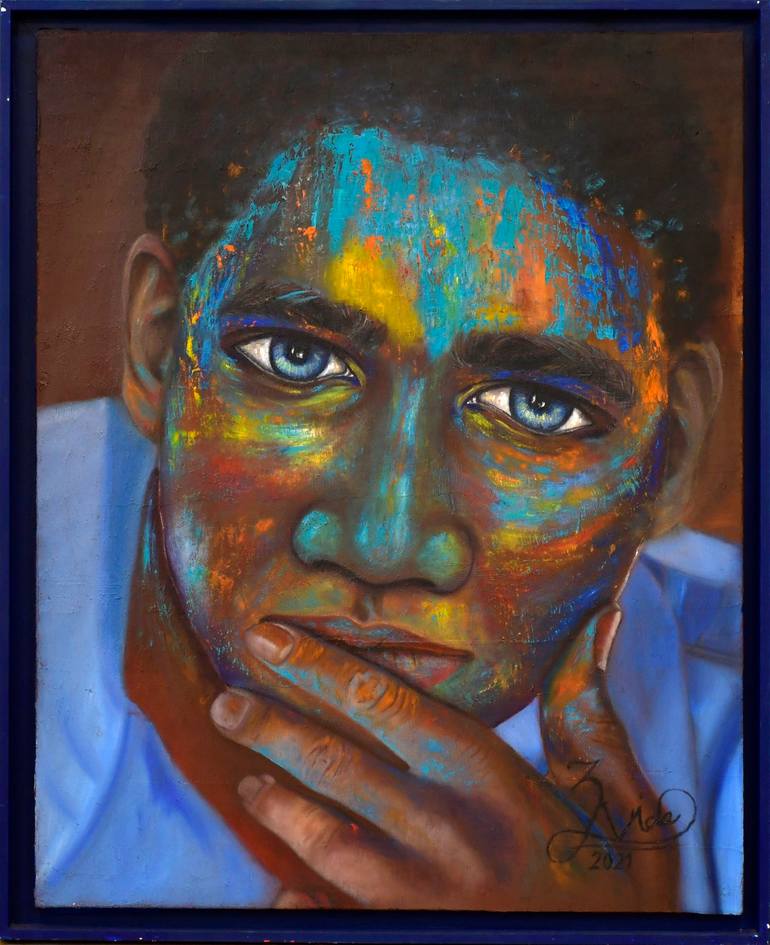 Observation Painting by Vida Zare | Saatchi Art