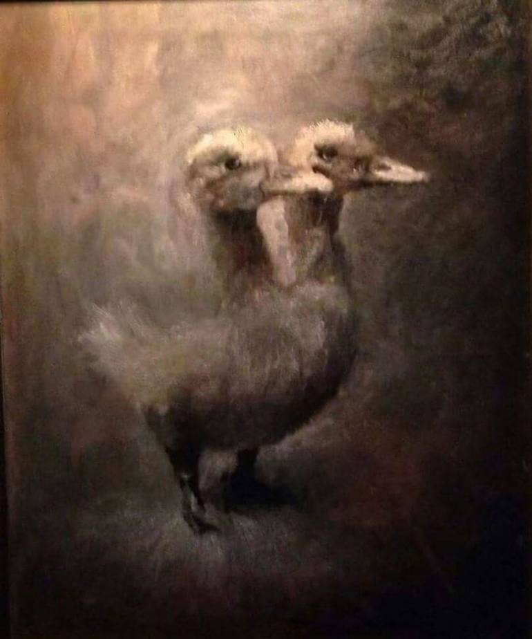 Together in Time Painting by Chadwick Grym | Saatchi Art