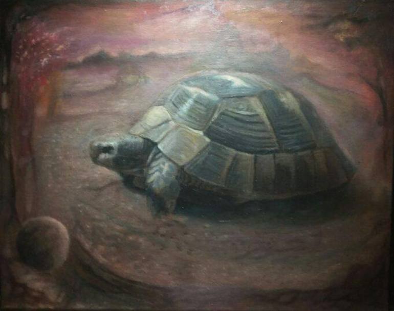 The Wanderer Painting by Chadwick Grym | Saatchi Art