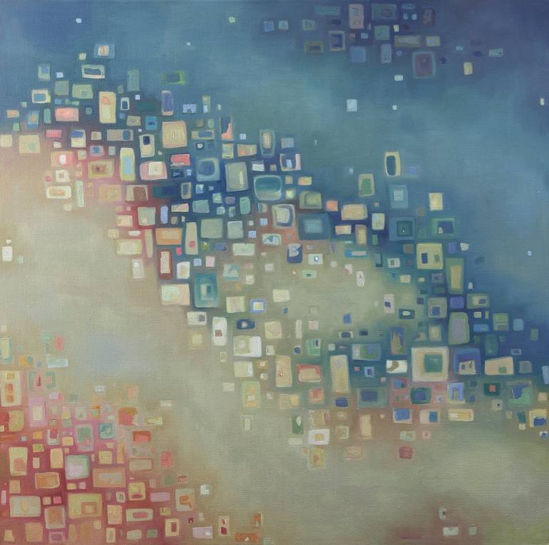 Nebula 1 Painting by Helen Shepherd | Saatchi Art