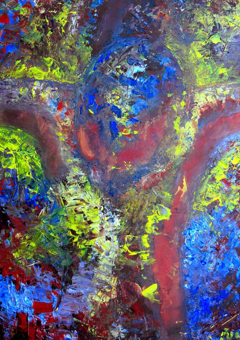 Agony Painting by Hans Mertens | Saatchi Art