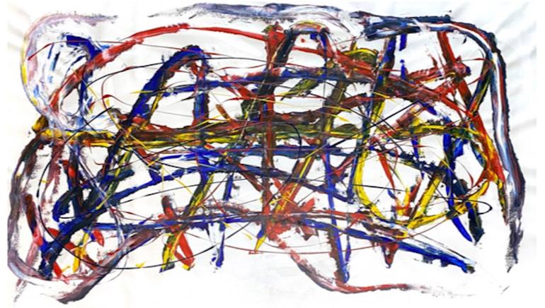 Primary No. 2 Painting by Inconnu Chroma Pictor | Saatchi Art