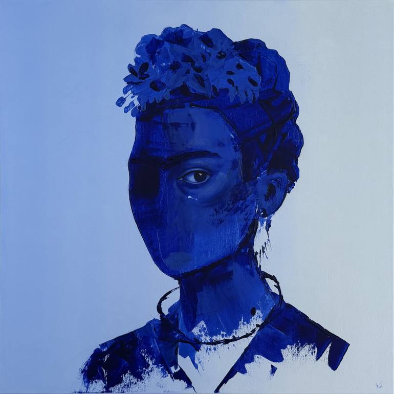 Frida Kahlo Painting by Lina Kush | Saatchi Art
