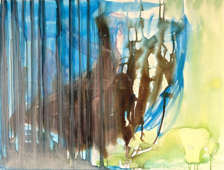 If You Keep Absolutely Still Painting by Mark Jackson | Saatchi Art