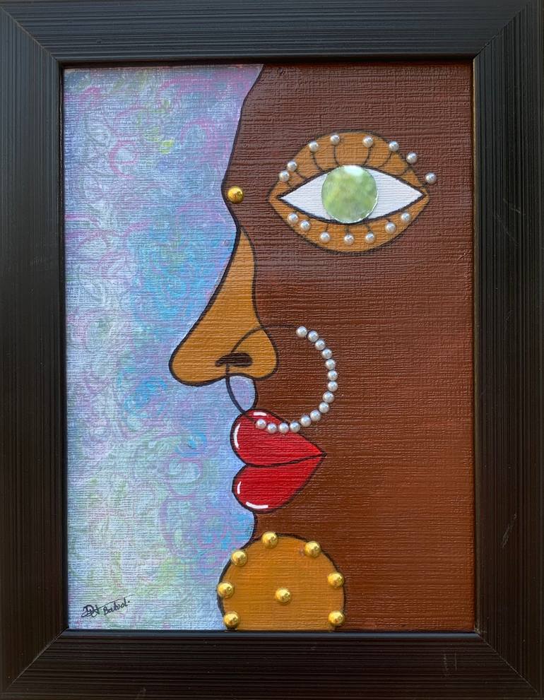 Adornment of Self Painting by Ambreen Sadiq | Saatchi Art
