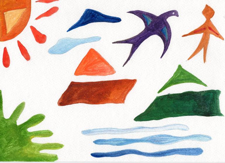 Summer2025 Drawing by Supun Sameera | Saatchi Art