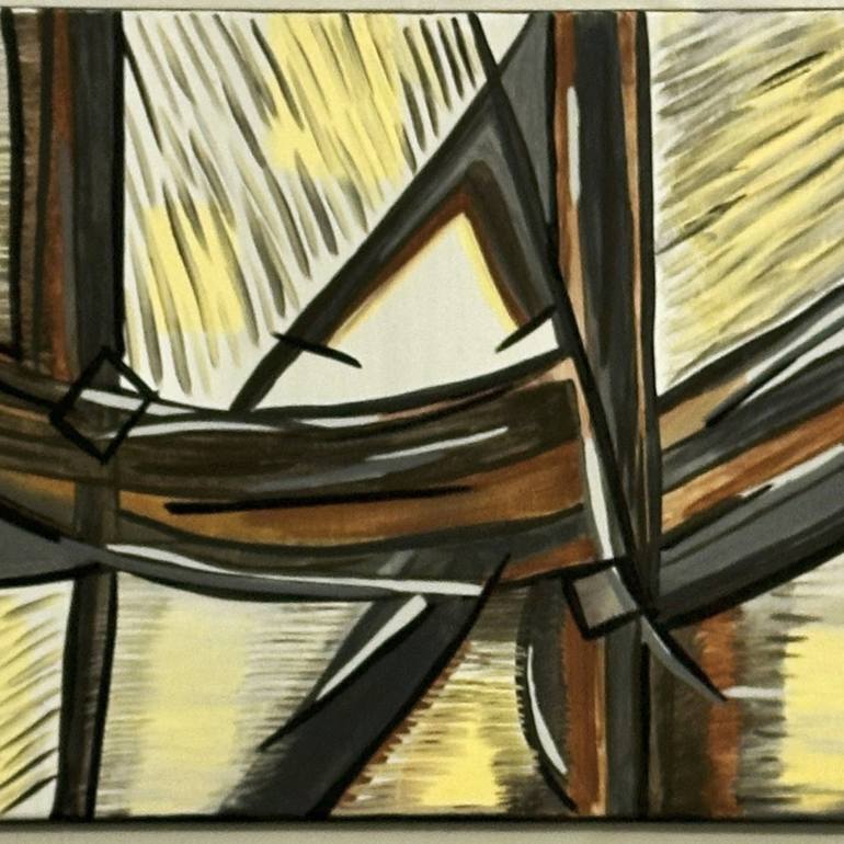 Story of Bridges Painting by Jenae Martin | Saatchi Art