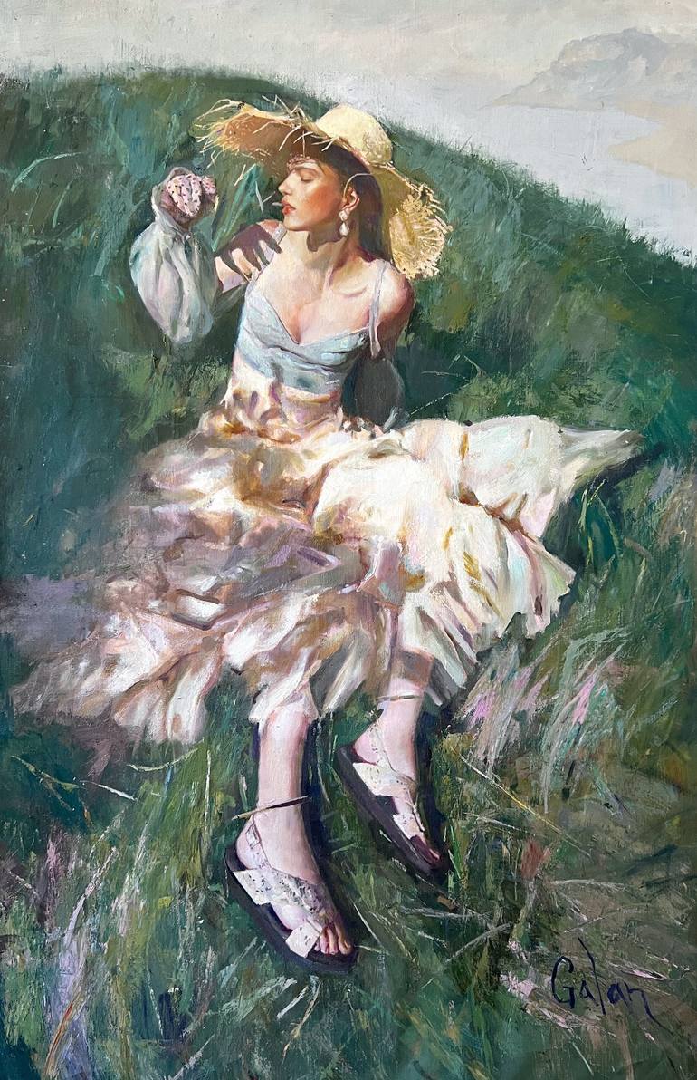 View from the Hill Painting by Igor Galan | Saatchi Art