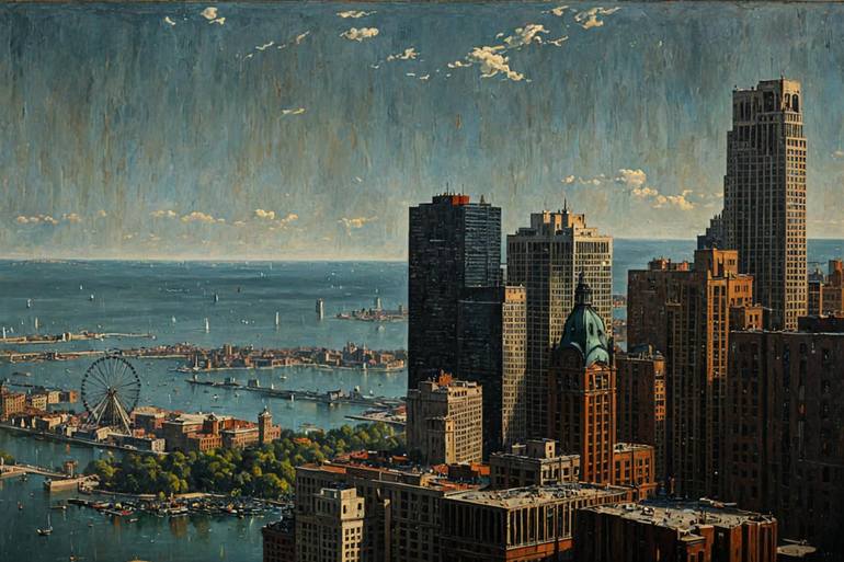 A Painterly View of Chicago's Waterfront Photography by Nick Maric ...