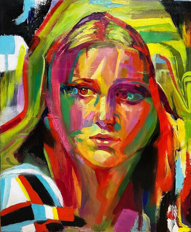 Mary After the Crucifixion Painting by Nicholas Frizalone | Saatchi Art