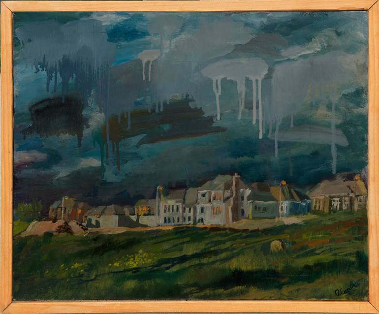 Under Construction Painting by David Cooper | Saatchi Art