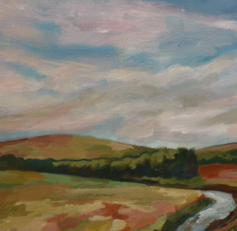 FLINT HILLS CREEK Painting by David Cooper | Saatchi Art