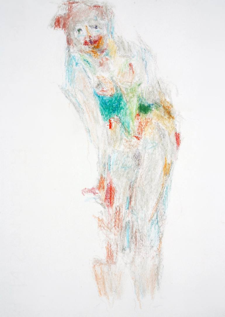 Bad girl ready to dance RD_0365 Painting by Rachele De Dominicis ...