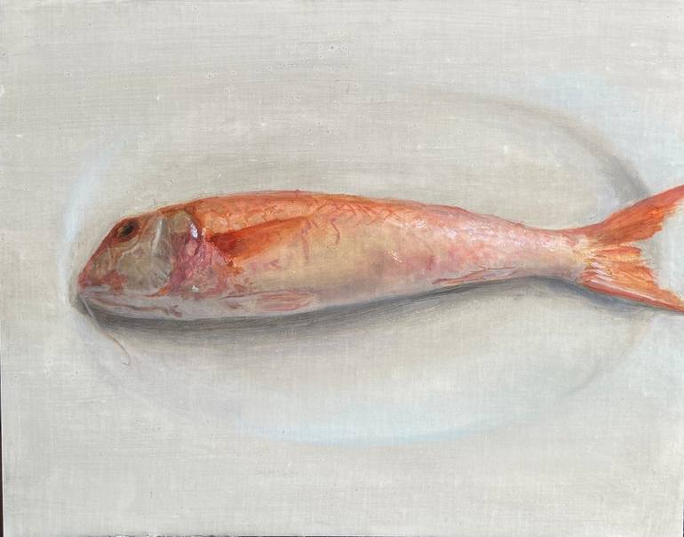 Red mullet Painting by Garrett Cormican | Saatchi Art