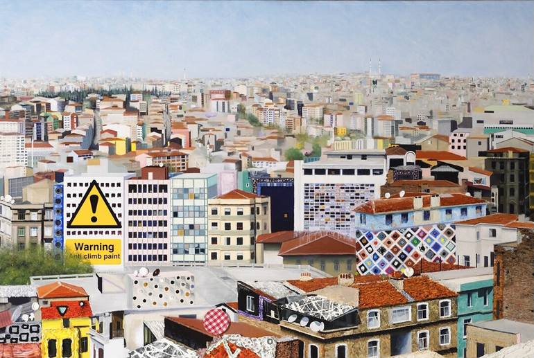 The Vision of Constantine? Painting by Garrett Cormican | Saatchi Art